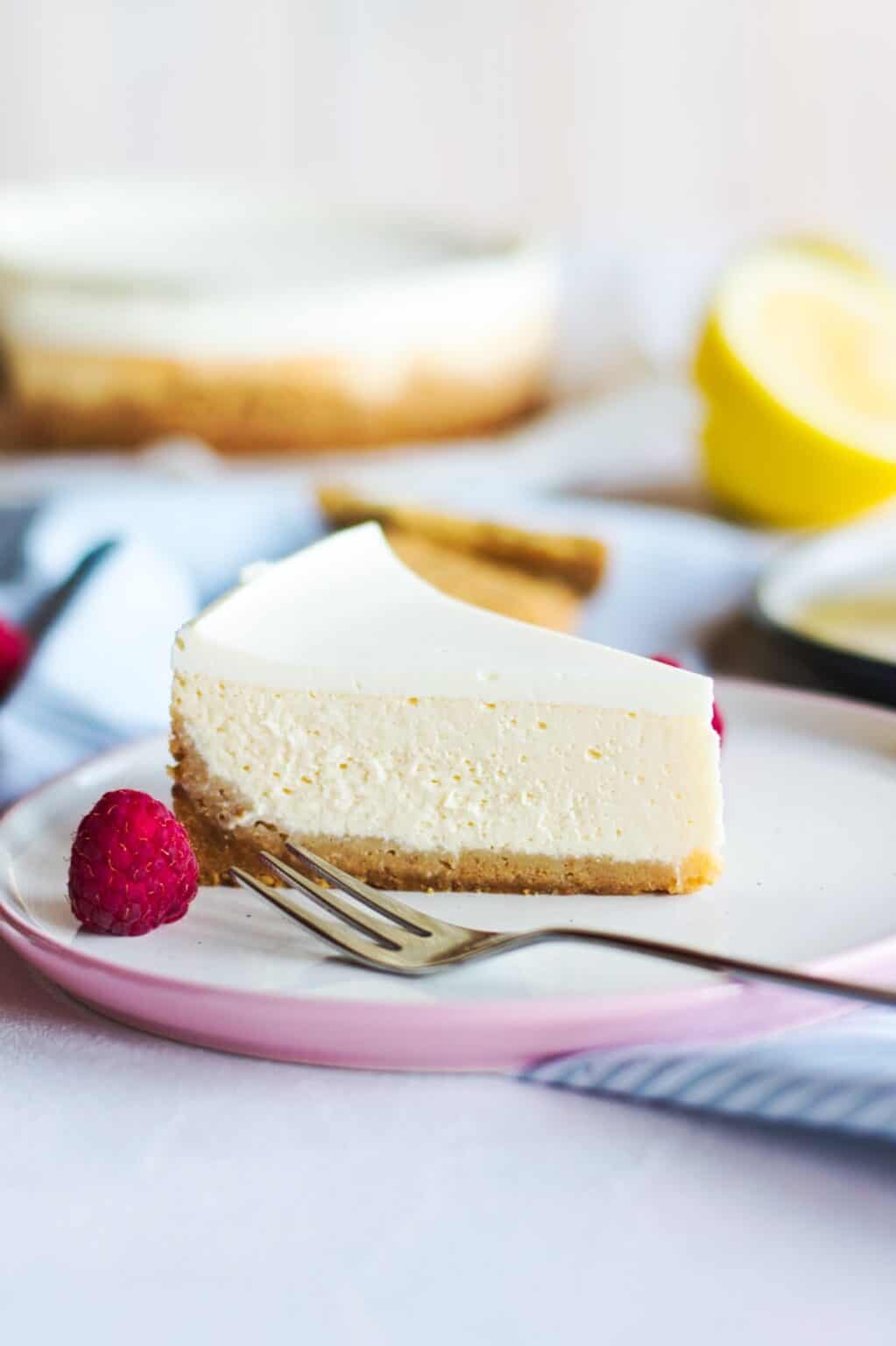 The Perfect Lemon Cheesecake | Ana's Baking Chronicles
