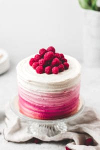 Raspberry Vanilla Layer Cake | Ana's Baking Chronicles