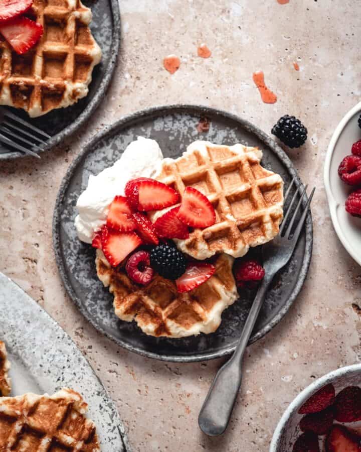 Belgian Liège Waffles (with pearl sugar) | Ana's Baking Chronicles