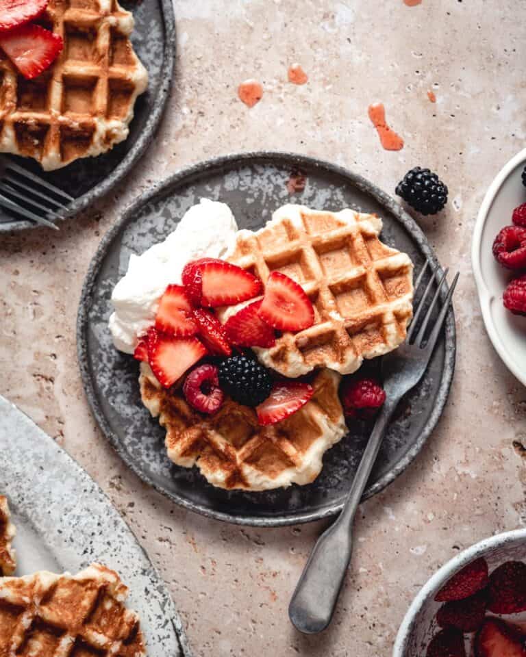 Belgian Liège Waffles (with pearl sugar) | Ana's Baking Chronicles