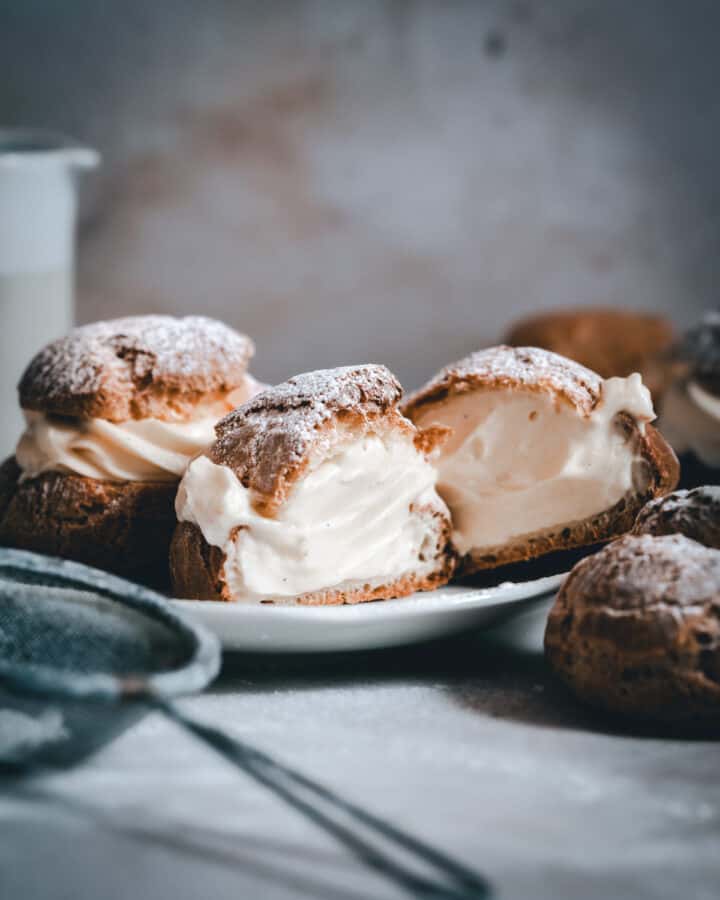 Choux à la Crème (Vanilla Cream Puffs) | Ana's Baking Chronicles